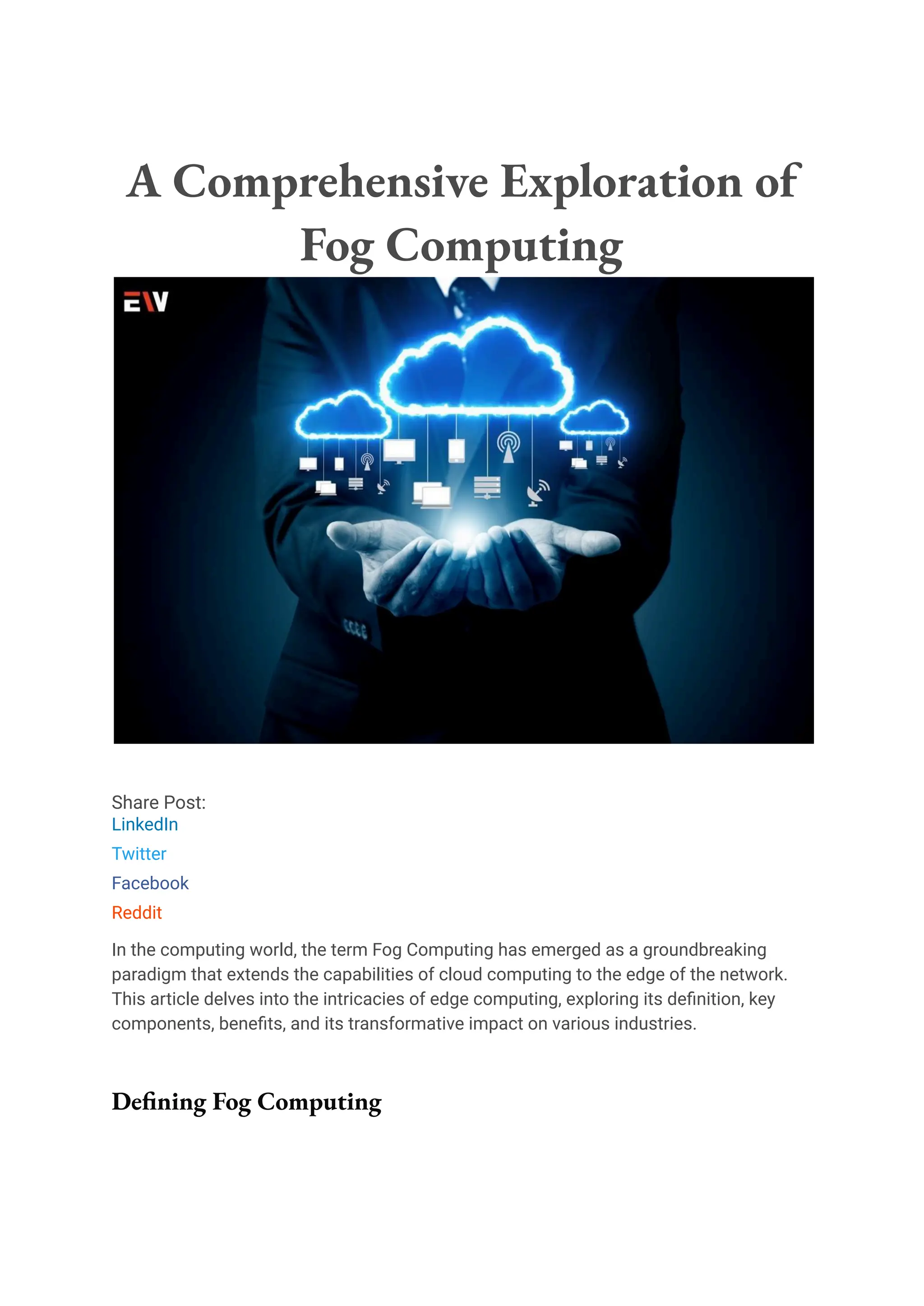 A Comprehensive Exploration of Fog Computing.pdf