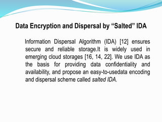 A comprehensive framework for secure query processing on relational data in the cloud | PPT