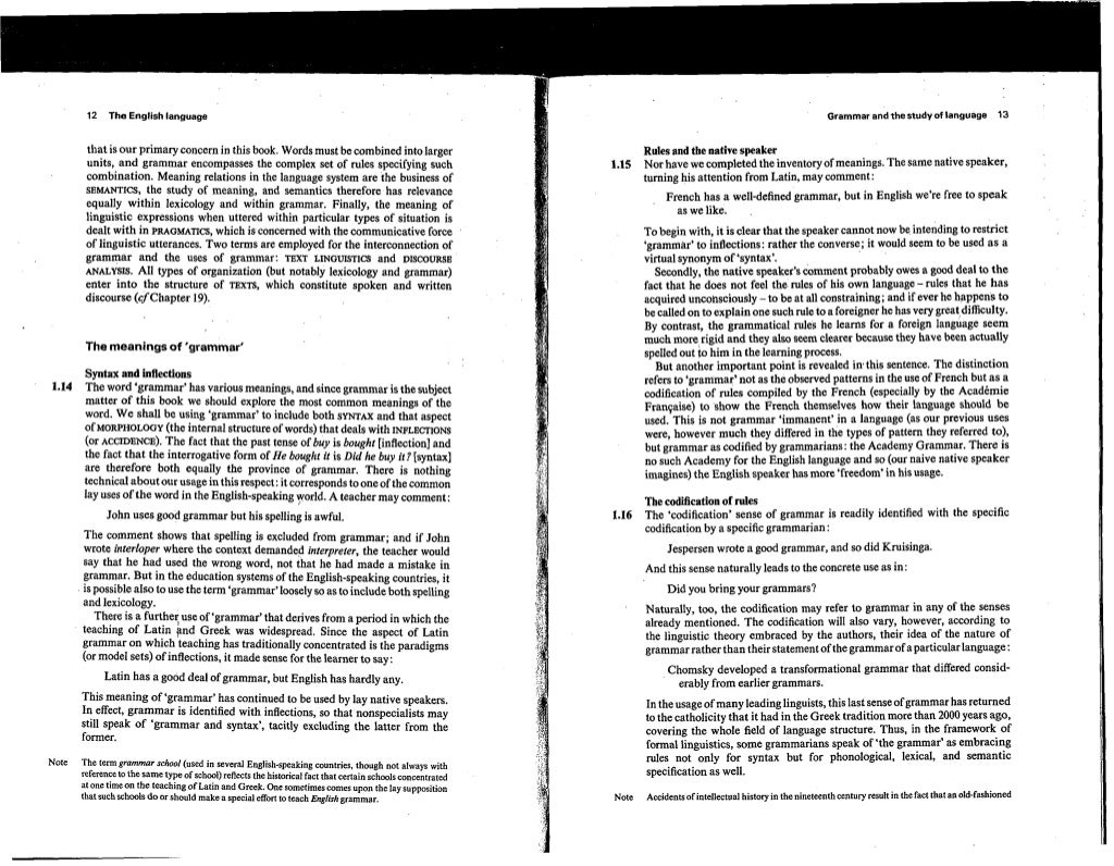 A comprehensive grammar of the english language quirk greenbaum leech ...