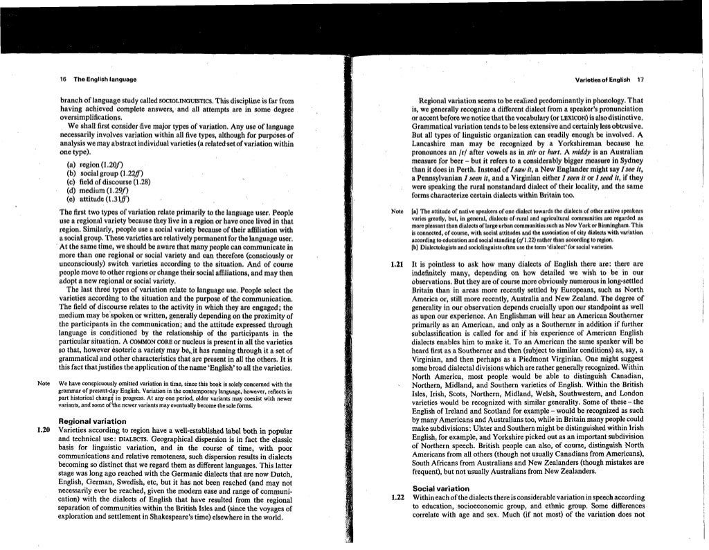 A comprehensive grammar of the english language quirk greenbaum leech ...