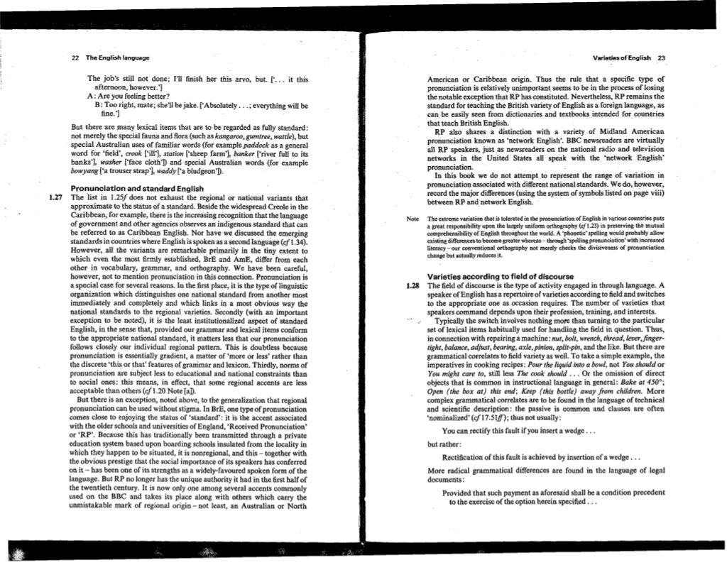 A comprehensive grammar of the english language quirk greenbaum leech ...