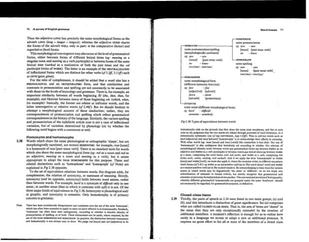 A comprehensive grammar of the english language quirk greenbaum leech ...