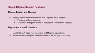 A Comprehensive Guide for Migrating from Shopify to Magento | PPTX
