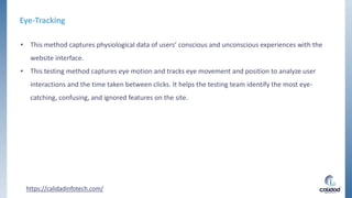 A comprehensive guide on advantages, methods, and process of Usability ...