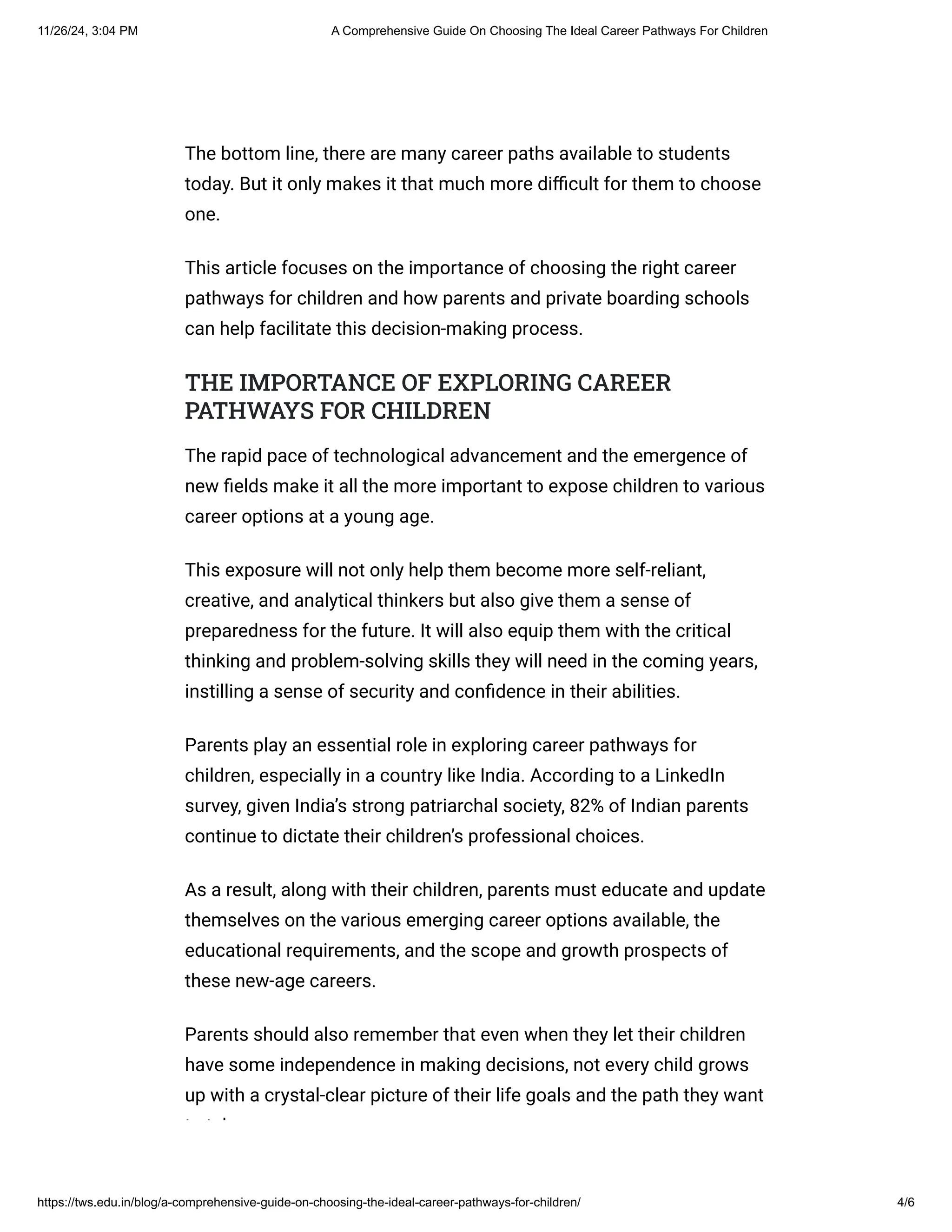 A Comprehensive Guide On Choosing The Ideal Career Pathways For ...