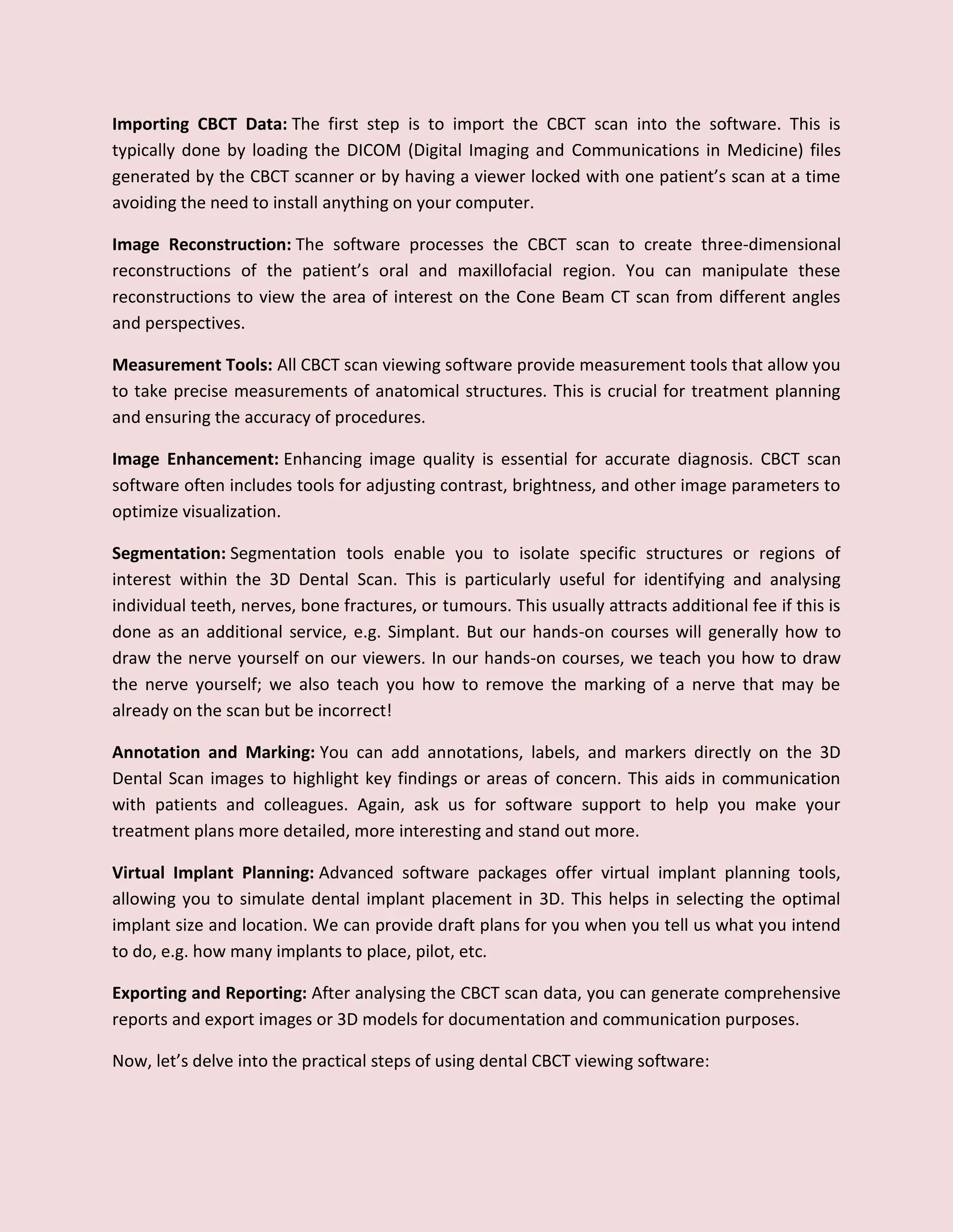 A Comprehensive Guide on How to Use Dental CBCT Scan Viewing Software ...