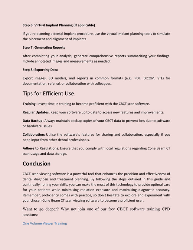 A Comprehensive Guide on How to Use Dental CBCT Scan Viewing Software ...