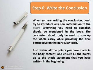 The Art of Writing a Perfect Essay | PPTX