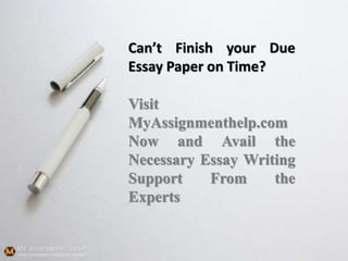 The Art of Writing a Perfect Essay | PPT