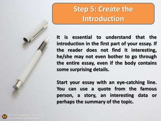 The Art of Writing a Perfect Essay | PPTX