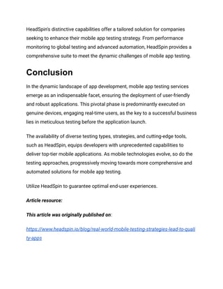A Comprehensive Guide on Implementing Real-World Mobile Testing ...
