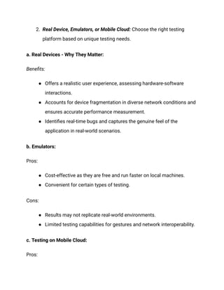 A Comprehensive Guide on Implementing Real-World Mobile Testing ...