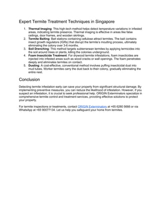 A Comprehensive Guide on Termite Infestation and Treatment in Singapore ...