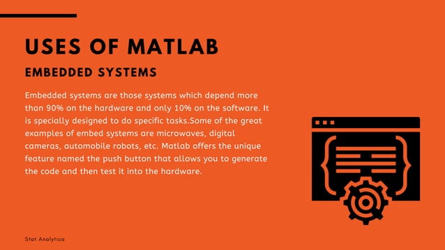 A comprehensive guide on the uses of MATLAB | PPT