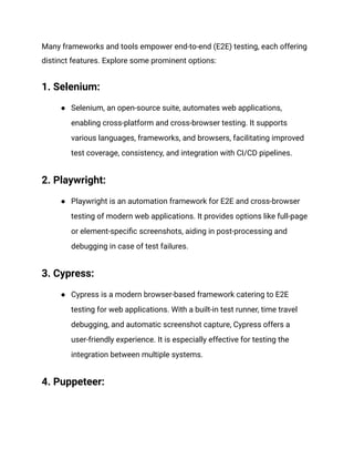 A Comprehensive Guide to Accelerate and Strengthen Your End-to-End ...