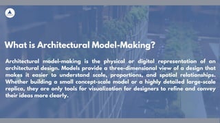 A Comprehensive Guide to Architectural Model-Making | PDF