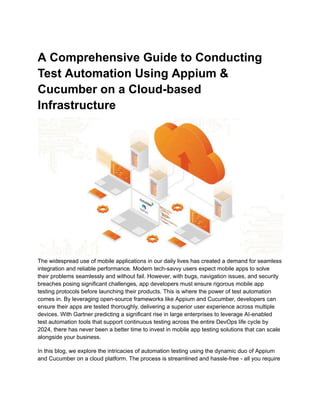 A Comprehensive Guide to Conducting Test Automation Using Appium ...