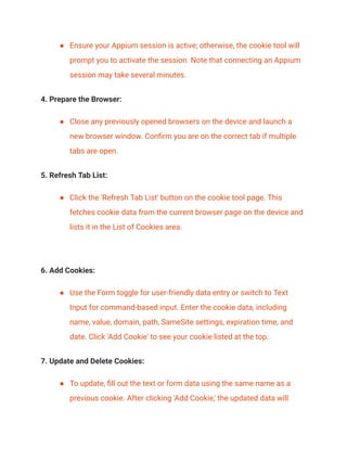 A Comprehensive Guide to Cookie Management Using HeadSpin's Cutting-Edge Remote Control ...