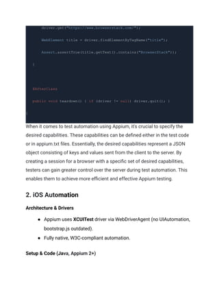 A Comprehensive Guide to Cross-Platform Mobile Test Automation Using ...