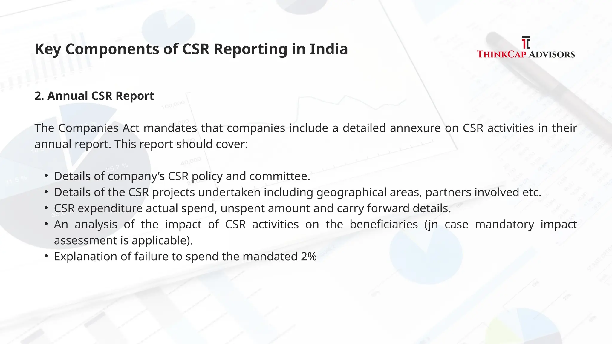 A Comprehensive Guide to CSR Reporting in India-Forms, Importance, and ...