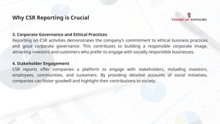 A Comprehensive Guide to CSR Reporting in India-Forms, Importance, and ...