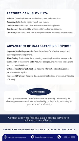 A Comprehensive Guide to Data Cleansing Services and Their Benefits | PDF | Free Download