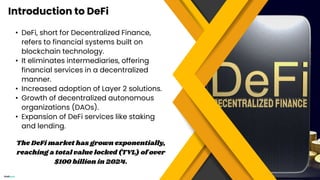 A Comprehensive Guide to DeFi Development Services in 2024 | PPTX