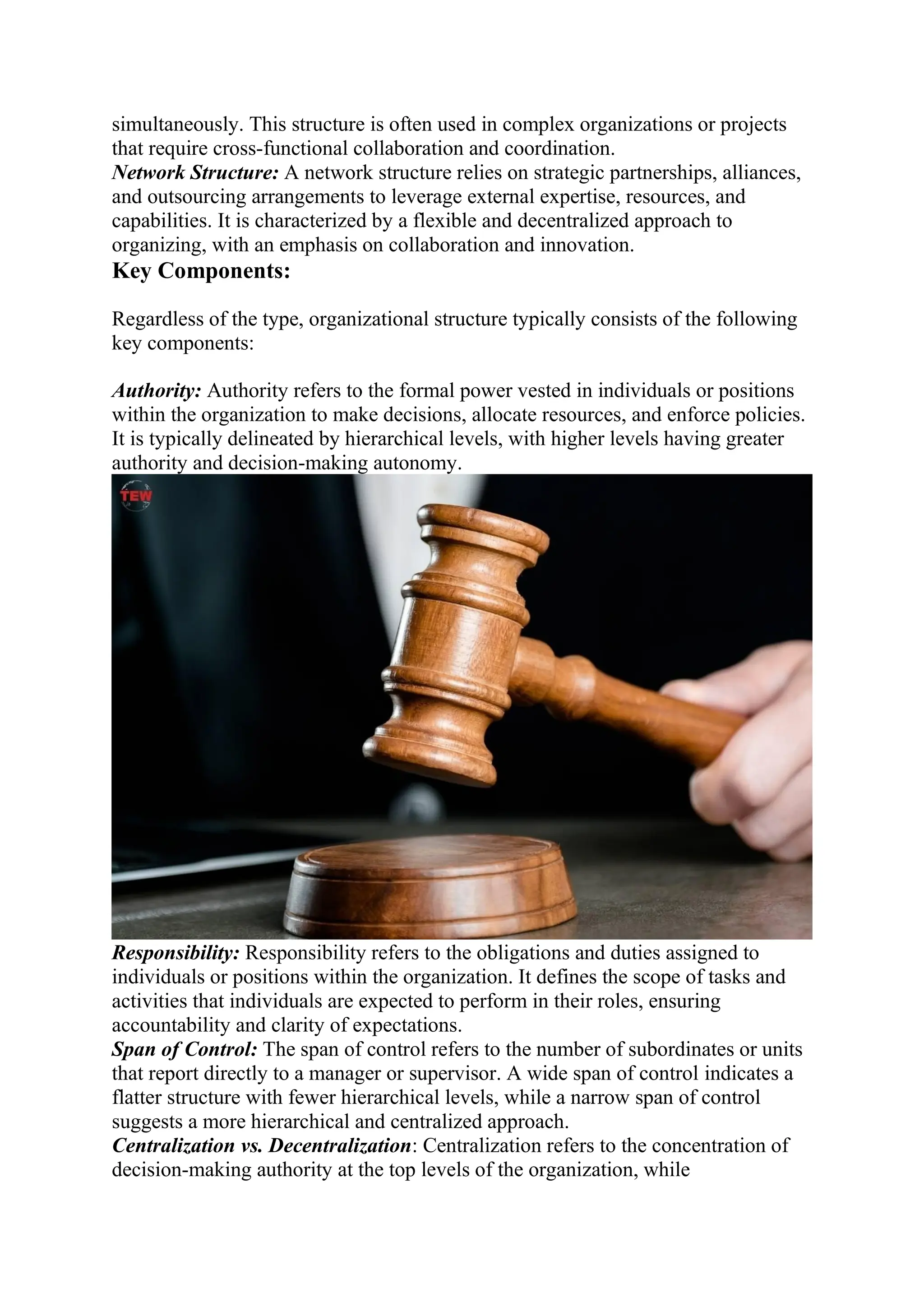 Designing Effective Systems at Organizational Structure | The ...