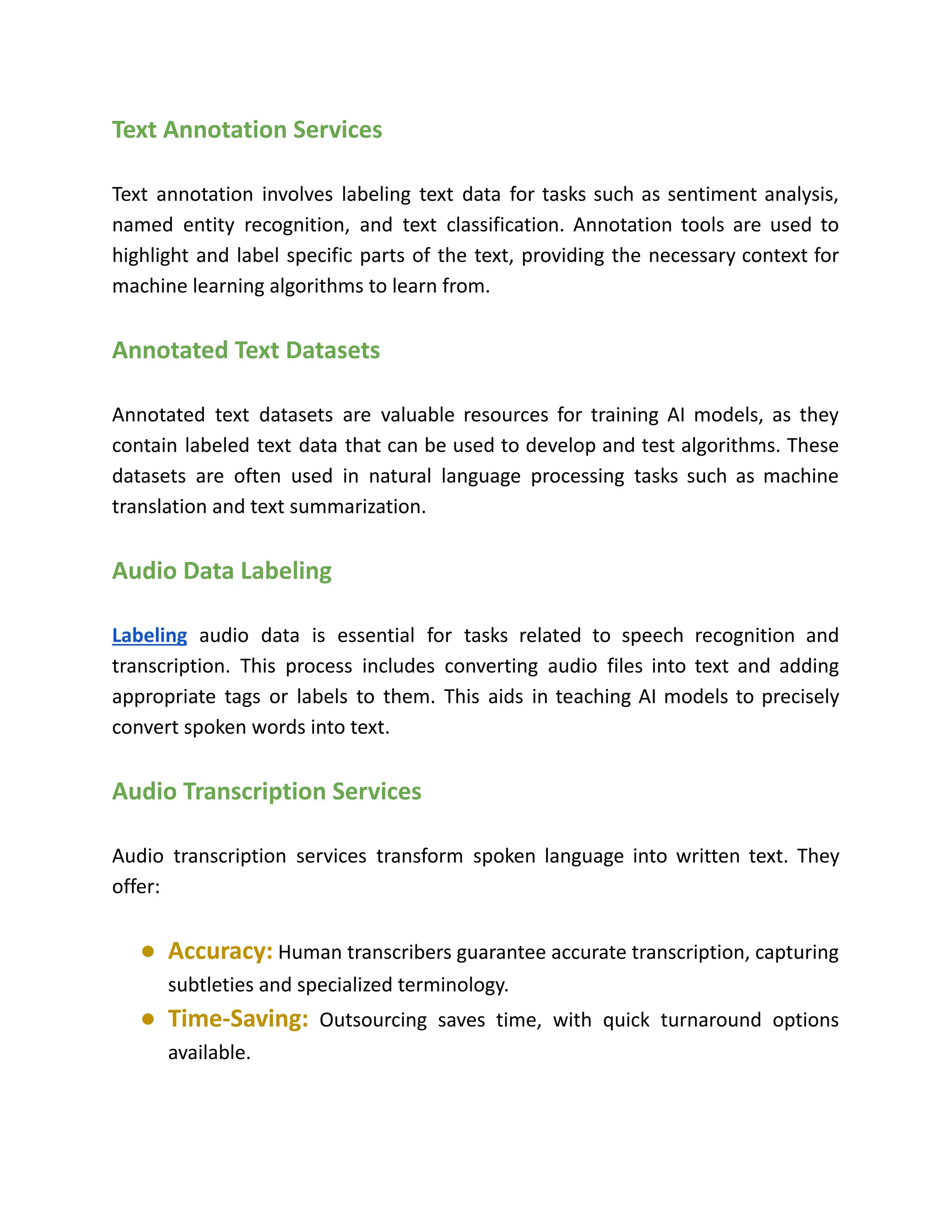 A Comprehensive Guide To Different Types Of Data Annotation: Text ...