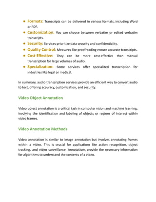 A Comprehensive Guide To Different Types Of Data Annotation: Text ...