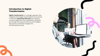 The Roadmap to Success: A Guide to Digital Transformation Services | PPT