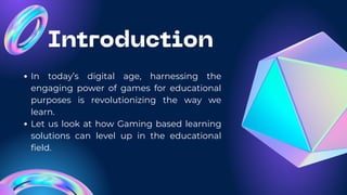 A Comprehensive Guide to Game-Based Learning Solutions | PDF