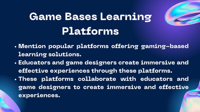 A Comprehensive Guide to Game-Based Learning Solutions | PDF