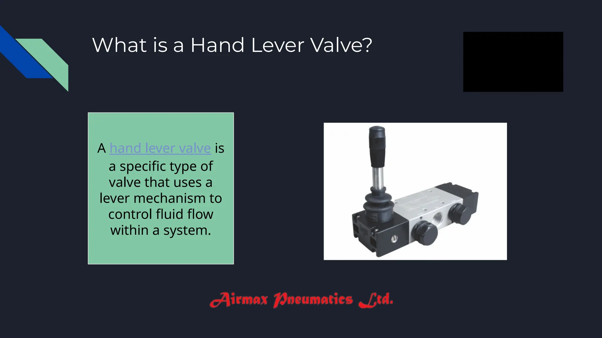 A Comprehensive Guide to Hand Lever Valves | PPTX
