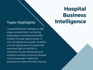 A Comprehensive Guide to INSYSIV ‘s Vector Dashboard | PPT