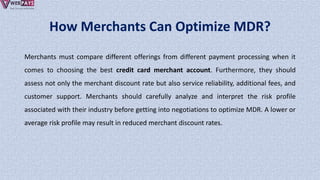 A Comprehensive Guide To Merchant Discount Rate | PPTX