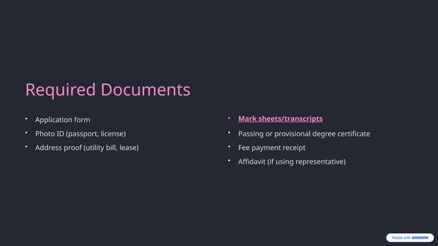 A Comprehensive Guide to Obtaining a Migration Certificate | PPT