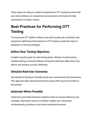 A Comprehensive Guide to OTT Testing_ Benefits, Challenges and Their ...