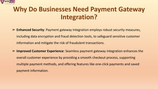 A Comprehensive Guide To Payment Gateway Integration | PPT