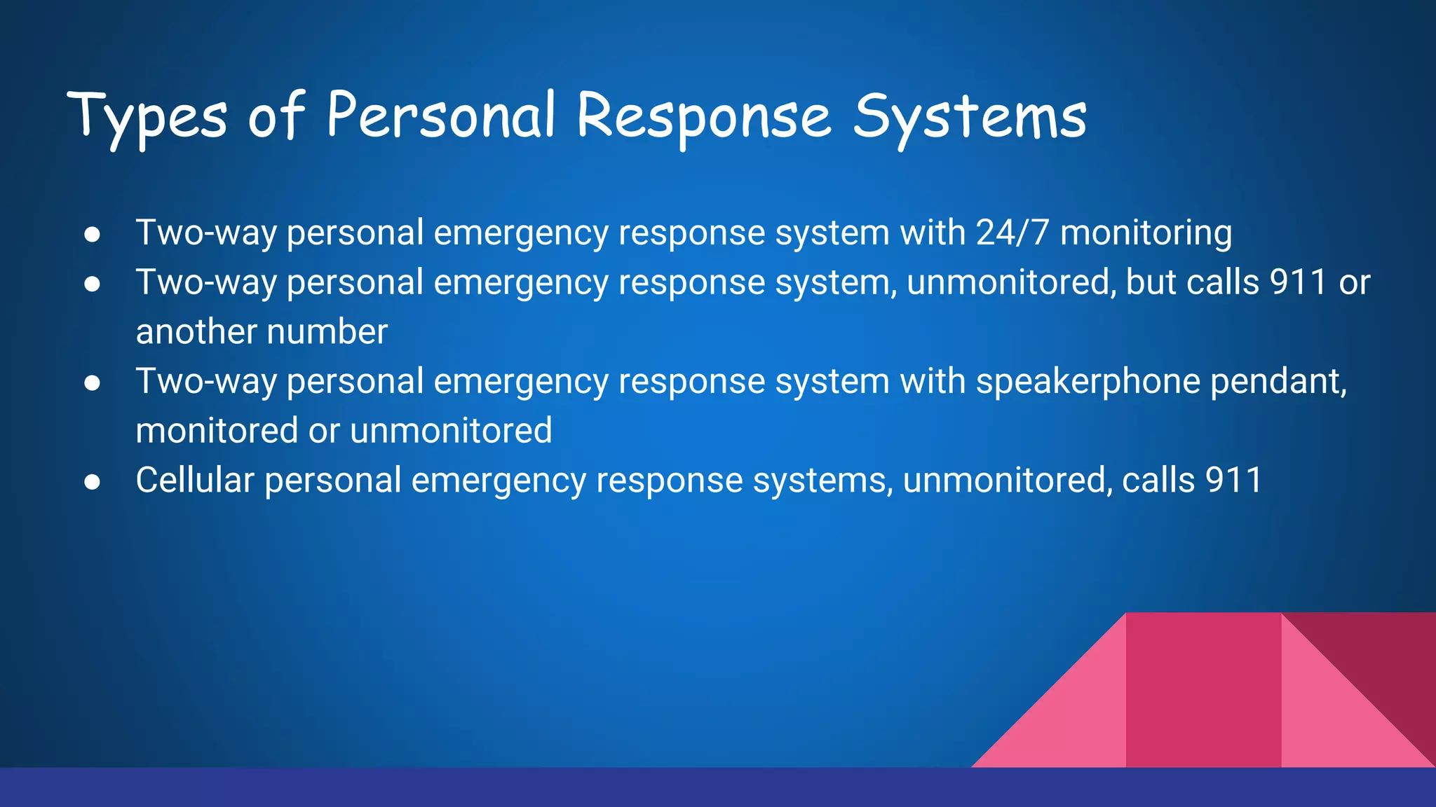 A comprehensive guide to personal emergency response system (pers) | PPT