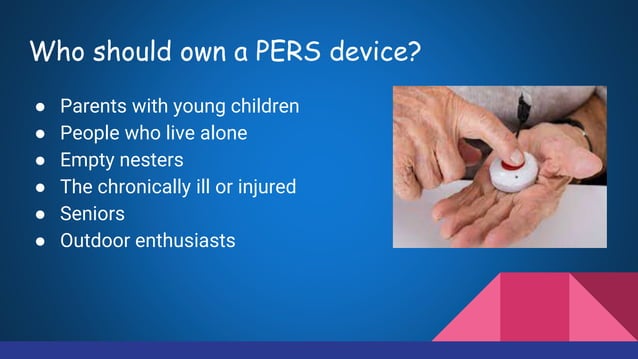 A comprehensive guide to personal emergency response system (pers) | PPT
