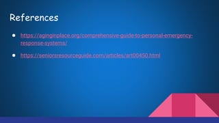 A comprehensive guide to personal emergency response system (pers) | PPT