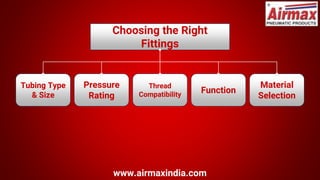 A Comprehensive Guide to Pneumatic Fittings: Types, Functions, and ...