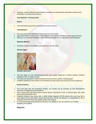 A Brief Guide to Poultry Diseases Management | PDF