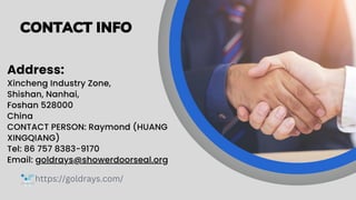 A Comprehensive Guide to Shower Door Glass Connectors by GoldRays.pdf