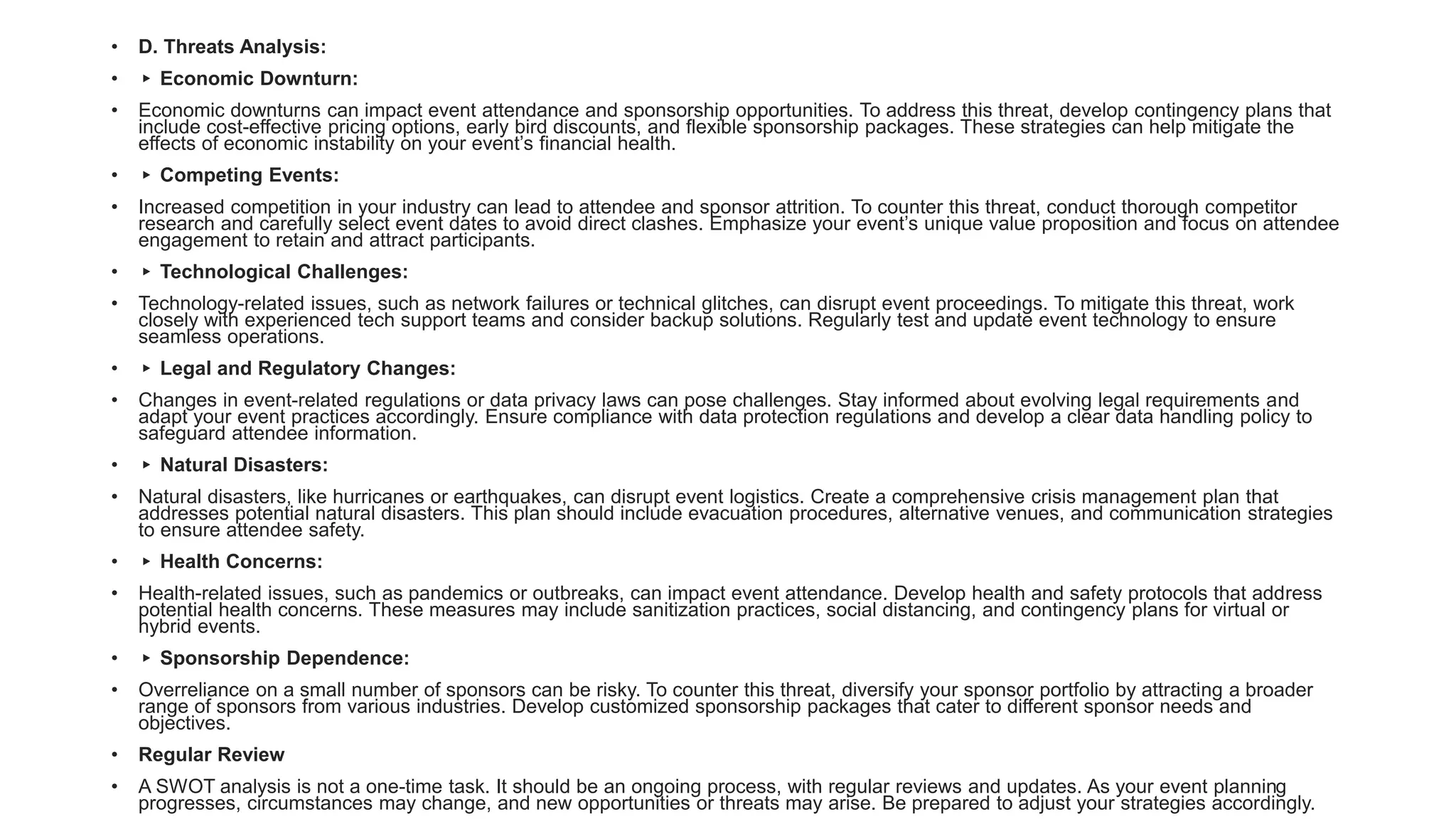 A Comprehensive Guide to SWOT Analysis for Event.pptx