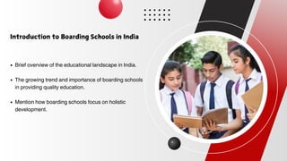 A Comprehensive Guide to the Best Boarding School in India. | PDF