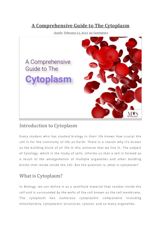 A Comprehensive Guide to The Cytoplasm.pdf