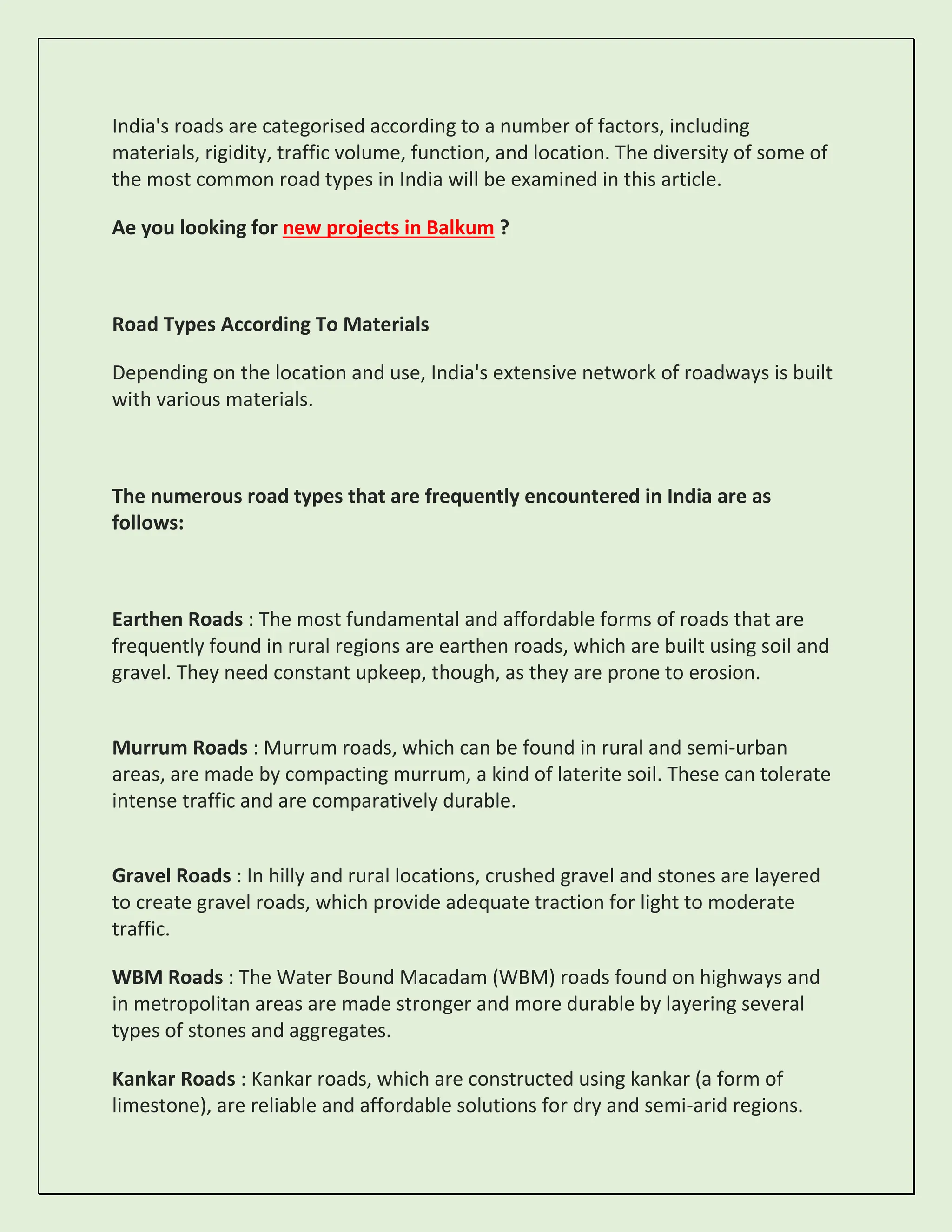 A Comprehensive Guide To The Main Road Types In India.pdf