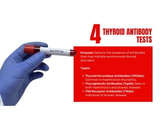 Understanding Thyroid Function Tests: An Overview | PPTX